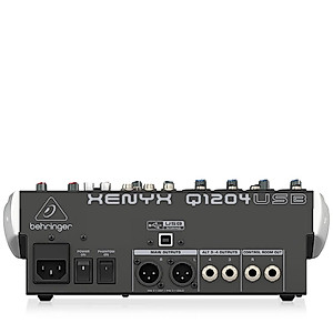 Behringer Xenyx Q1204USB Mixer with USB