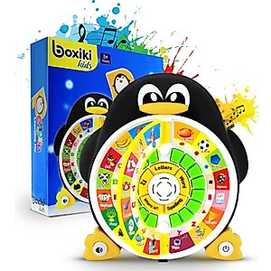 Penguin Power ABC Learning & Educational Toys for Preschoolers - Preschool Learning Activities Toys to Learn ABCs, Words, Spelling, Shapes, Quiz & Songs - Learning Toys for 3+ Year Olds Boys and Girls