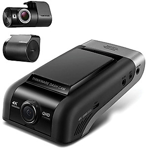 THINKWARE U1000 Flagship Dual Channel Dash Cam with Radar Module Accessory 4K UHD Front 2K QHD Rear, Wi-Fi GPS Super Night Vision Cloud Hotspot Parking Mode