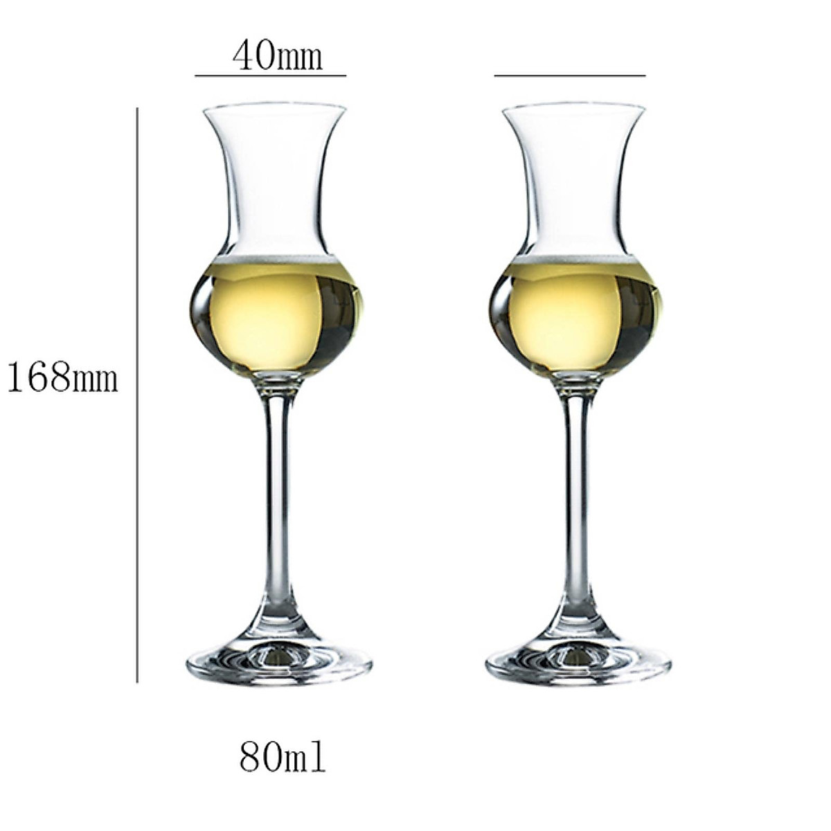 1-2pcs Whisky Tasting Glass Goblet Crystal Copita Sommeliers Whisky Whiskey Smell Tasting Glass