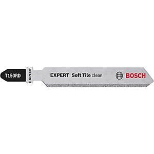 Bosch Professional 3X Expert ‘Soft Tile Clean’ T 150 RD Jigsaw Blade (for Soft Tiles, 83 mm, Accessories Jigsaw)