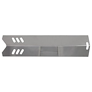 BBQ Grill Heat Shield Plate Tent Replacement Parts for Backyard Grill GBC1462W-C - Compatible Barbeque Stainless Steel Flame Tamer, Guard, Deflector, Flavorizer Bar, Vaporizer Bar, Burner Cover 15"