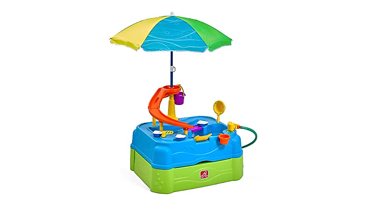 Step2 Waterpark Wonders Water Table - Fun Outdoor Water Play for Kids