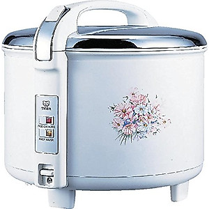 Tiger JCC-2700-FG 15-Cup (Uncooked) Rice Cooker and Warmer, Floral White