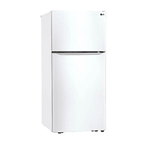 LG LTCS20020W 20.2 Cu. Ft. Top-Freezer Refrigerator - White