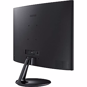 Samsung CF390 27" Curved Monitor – LCD FHD, 16:9, 1920x1080, HDMI, VGA, VESA, Eye Saver & Flicker-Free Tech – Boomph's Comprehensive Ultimate Performance Cloth Solution for Your Workspace