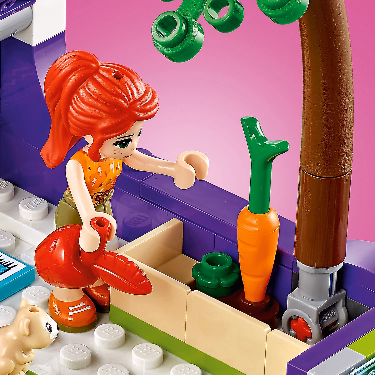 LEGO 41395 Friends Friendship Bus Toy with Swimming Pool and Slide, Summer Holiday Playsets for 8+ Year Old