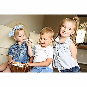 Amish Country Popcorn | 2 LB of Red, 2 LB of Medium White, & 2 LB of Blue Kernels | Old Fashioned, Non-GMO and Gluten Free