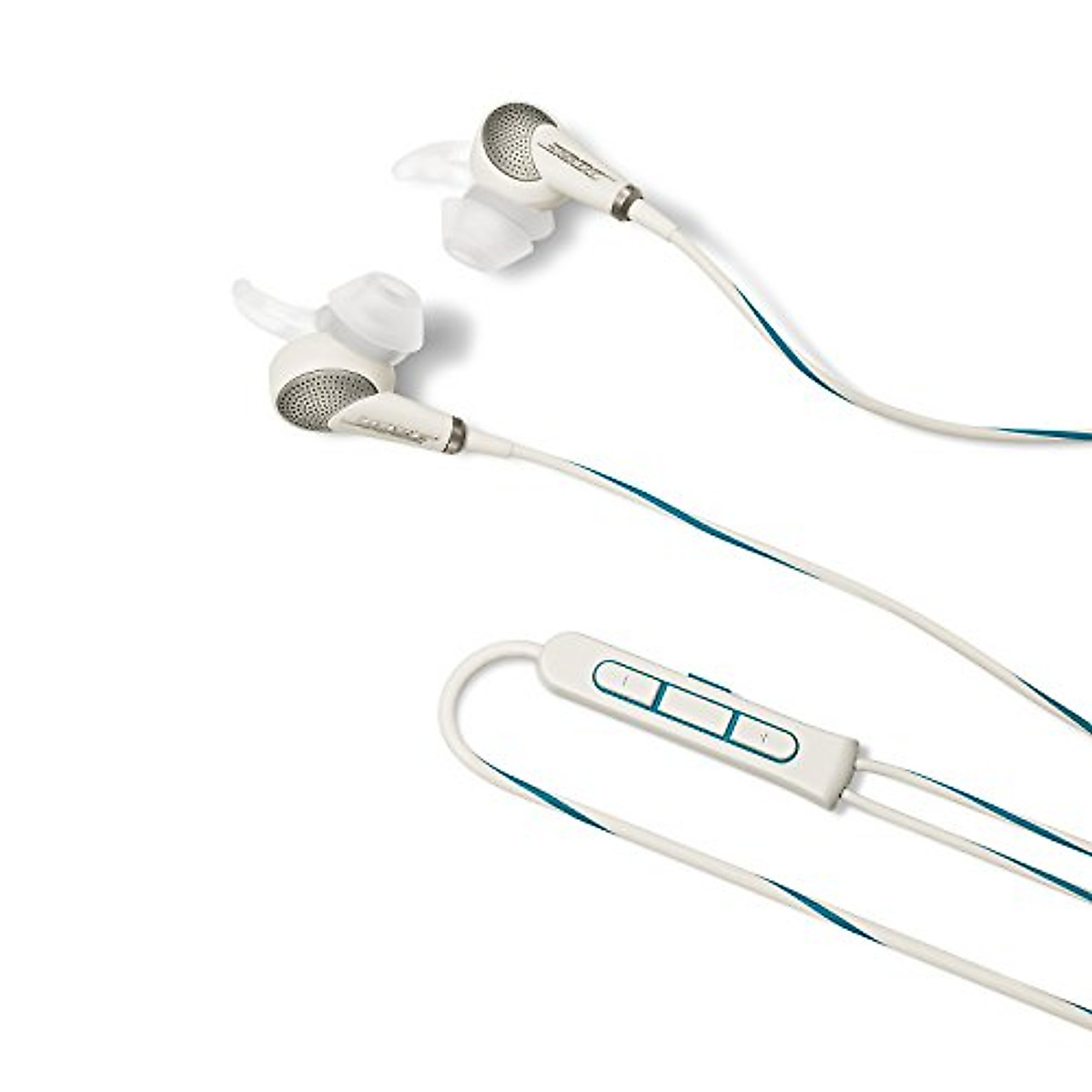 Bose QuietComfort 20 Acoustic Noise Cancelling Headphones, Apple Devices, White