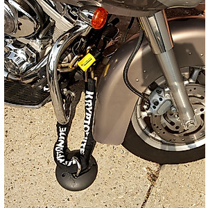 Kryptonite New York Legend 1515 15mm Chain & New York Lock 15mm Bicycle Motorcycle Disc Lock