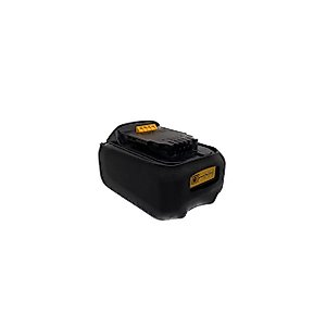 Protoco JB-78 Black Impact Wrench Protective Cover Compatible For Dewalt 20V DCB204 Battery