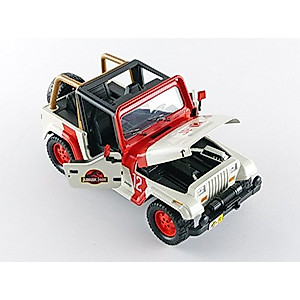 Jeep 1992 Wrangler Jurassic World Movie 1/24 by Jada 97806