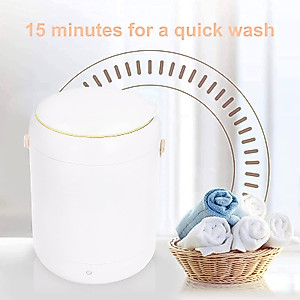 Mini Clothes Washing Machine Portable Washing Machine Intelligent Underwear Washer With Quick And Quiet Operation Convenient Countertop Washing Machine for Home