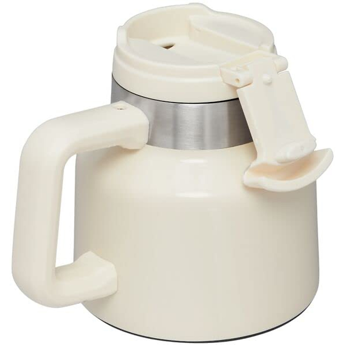 Stanley Adventure Tough-to-Tip Admiral's Mug 20oz Cream Gloss