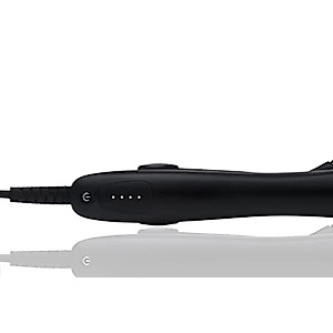 InStyler Max Prime 1.25” 2-Way Rotating Professional Tourmaline Ceramic Iron - Automatic Revolving Curling Iron Straightens & Styles Hair with Four Heat Settings