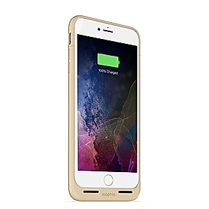 mophie juice pack wireless - Charge Force Wireless Power - Wireless Charging Protective Battery Pack Case for iPhone 8 Plus and iPhone 7 Plus - Gold