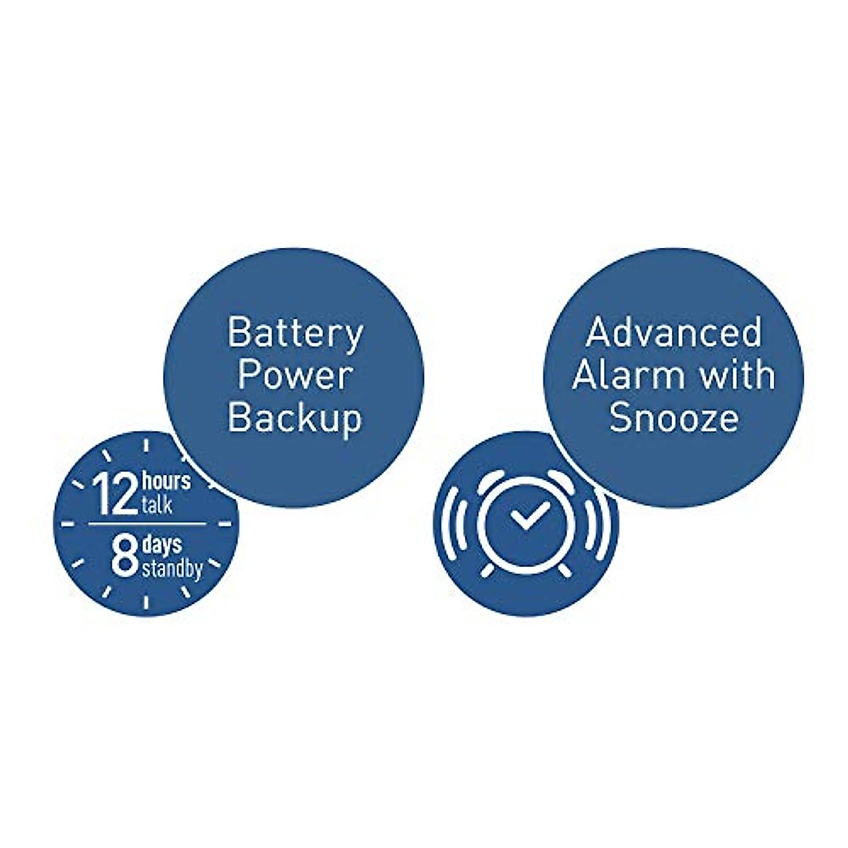 Panasonic DECT 6.0 Expandable Cordless Phone System with Answering Machine and Call Blocking - 3 Handsets - KX-TGE433B (Black)