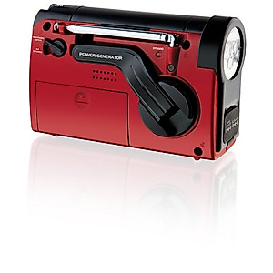 Weatherx WeatherX WR182R Instant NOAA Weatherband Radio (Black) Red/Black