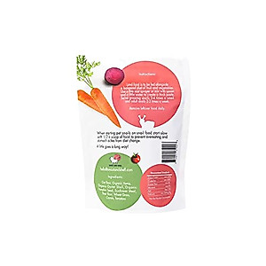 Snout & Shell Vegetable Flavored Pet Land Snail Food - Tasty High-Protein, Calcium Blend for Snails, Easy Addition to Your Garden Snails Terrarium or Snail Habitat