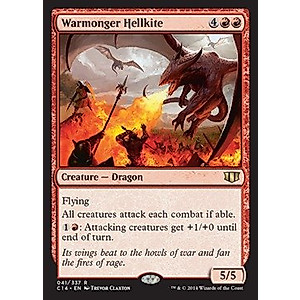Magic: the Gathering - Warmonger Hellkite (041/337) - Commander 2014