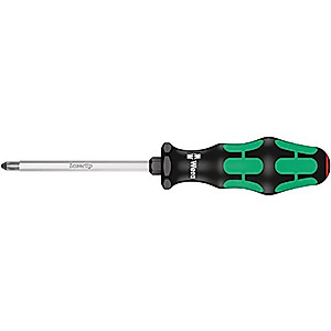 Wera 05007680001 Kraftform Plus 334 SK/6 Screwdriver Set and Rack, Lasertip, 6-Piece