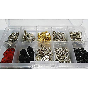 Screw 228PCS Hard Disk DIY for Motherboard Screws for PC Assortment Kit Repair Tool with Case Computer Set Accessories - US Brand