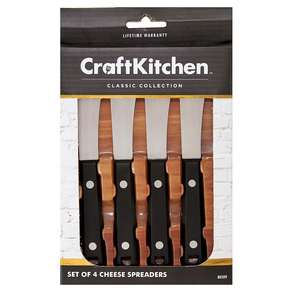 CraftKitchen Cheese Tool Sets (Cheese Spreaders Set of 4)