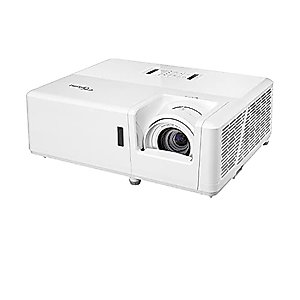 Optoma ZW370 WXGA Professional Laser Projector | Compact Design & Bright 3700 lumens | DuraCore Technology, Up to 30,000 Hours | Network Control | Quiet Operation | 10W Speaker Built in