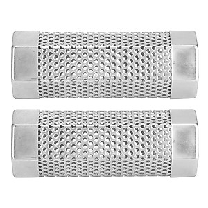 Headerbs Smoke Generator Stainless Steel Grill 6 Inch Smoker Tube Barbecue Tools Barbecue Smoker for Portable Grills Charcoal Gas Electric (#2)
