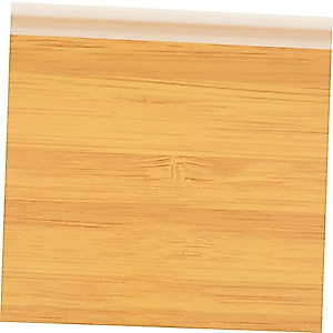 Abaodam 2pcs Dessert Plate Serving Tray Dessert Tray Desktop Accessories Skin Care Accessories Wooden Breakfast Tray Japanese Sushi Tray Multi-Function Fruit Plate Convenient Coffee Tray