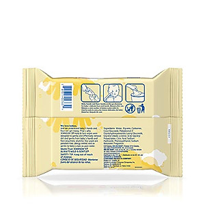 Johnson's Baby Hand and Face Wipes, 25-Count