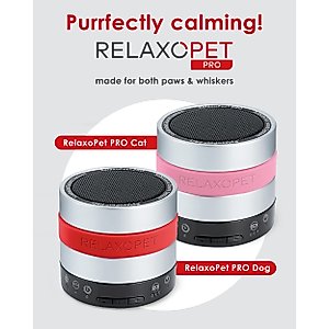 RelaxoPet Pro Dog Relaxation System - Calming for Dogs Relaxation Device with Noise Motion, LED Indicator, Pro Timer - Portable Sound Machine for Dogs for Thunderstorms, Fireworks, & Travelling