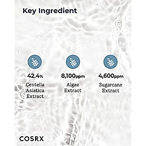 COSRX Hydrium Centella Aqua Soothing Ampoule | 40ml/1.35 fl.oz | Centella Asiatica (Cica) 42% Lightweight Facial Moisturiser Essence | Daily Serum | Korean Skin Care, Animal Testing Free, Paraben Free