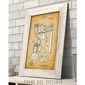 Anesthetic Machine Patent - 11x14 Unframed Patent Print - Great Gift for Doctors, Surgeons, and Anesthesiologist and Home and Office Decor Under $15