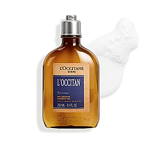L'Occitane Shower Gel: Subtle Lavender Scent, Notes of Pepper and Nutmeg, Gently Cleanse Hair & Body