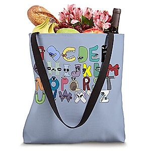 Villain Letter Abc Costume Boys Matching Evil Alphabet Lore Tote Bag