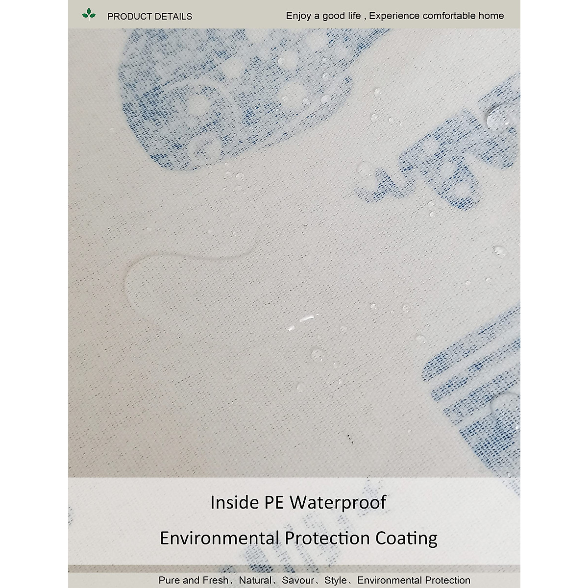 ONOEV Rectangular Folding Laundry Basket, Canvas Basket,Nersury Hamper,Suitable for Children,Office,Bedroom,Clothes,Toys Storage (Blue Whale), 14.9L x10.2Wx9.05H''