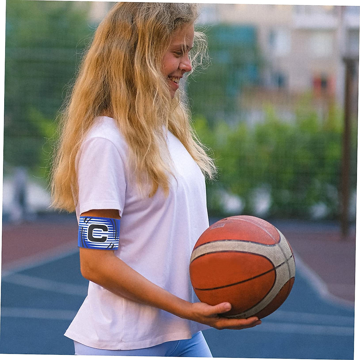 VANZACK 4 Pcs Armband Goalkeeper Kit Youth Captain Band Captain Hand Band Captain Arm Bands Captain for Soccer Running Equipment Soccer Training Fitness Polyester Adjustable