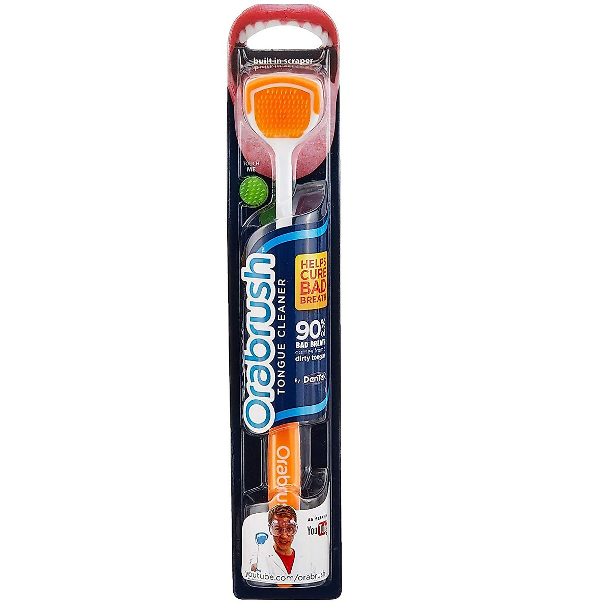 Orabrush Tongue Cleaner X 3