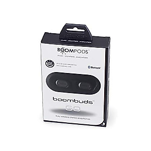 BoomPods Boombuds Go True Wireless - Best Sports Earbuds, Bluetooth, Portable Magnetic Charging Case, Water/Sweat Resistant IPX4, Instant Connect TWS