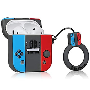 Case for Airpods 1&2, Cartoon Cute Funny Cool Soft Silicone, Fun Fashion Trendy 3D Kawaii Design Unique Hypebeast Cover for Airpod 2/1 [Game Kaiguan]