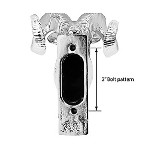 Grand General 48052 Chrome Ram's Head Hood Ornament