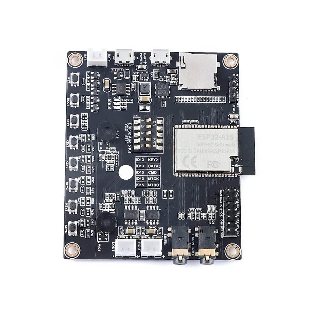 Rakstore ESP32-Audio-Kit ESP32-A1S ESP32 Audio Development Board WiFi Bluetooth-Compatible Module Low Power Dual-core 8M PSRAM ESP32 Aduio Kit