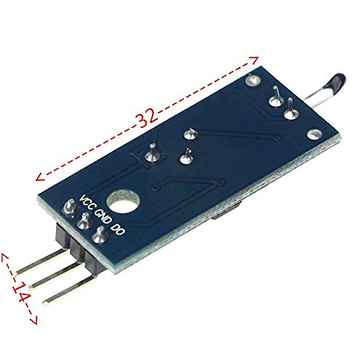 Ardest Digital High Sensitivity NTC Thermal Thermistor Sensor Module for Arduino DIY Kit MCU Robot