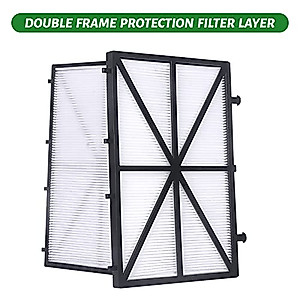 Robotic Pool Cleaner Ultra Fine Filter Compatible with Dolphin Nautilus CC Plus, M400, M500, Ultra Fine Cartridge Filter Panels Replacement, Part 9991432-R4, 4 Pack