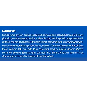 Fortero Carbonic Acid Shampoo for Hair Growth and Treating Hair Loss - AMAZON EXCLUSIVE PACKAGE- Thickening Hair Growth Shampoo with Thin, Dry or Damaged Hair, Anti Dandruff (Large, 300g)