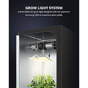 VIPARSPECTRA 2024 Upgraded XS2000 LED Grow Light with Samsung LM301B Diodes & MeanWell Driver, Dimming Daisy Chain, Full Spectrum Lights for Indoor Plants Veg and Bloom 4x2/3x3 Tent