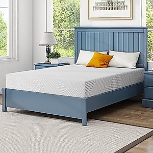 IULULU 6 Inch Twin Mattress in a Box Memory Foam Bed Mattresses Mattress Twin for Bunk Bed Single Bed Daybed Trundle Bed, CertiPUR-US, White