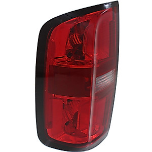 Evan Fischer NHTSA/DOT Compliant Tail Light Compatible With 2015-2022 Chevrolet Colorado With Bulb Driver Side CAPA - GM2800270C, 84169777