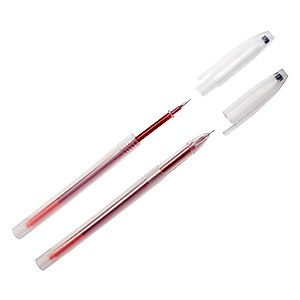 25 Piece Kit Embroidery Cloth Fabric Squares in 20 Colors with 5 Water Soluble Pens for DIY Crafts (8 x 8 in)